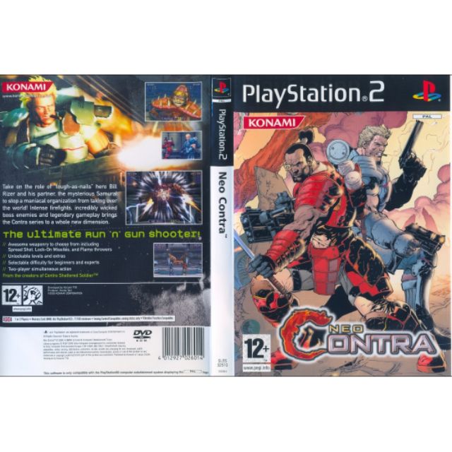 PS2 GAME COLLECTION (Neo Contra) | Shopee Malaysia