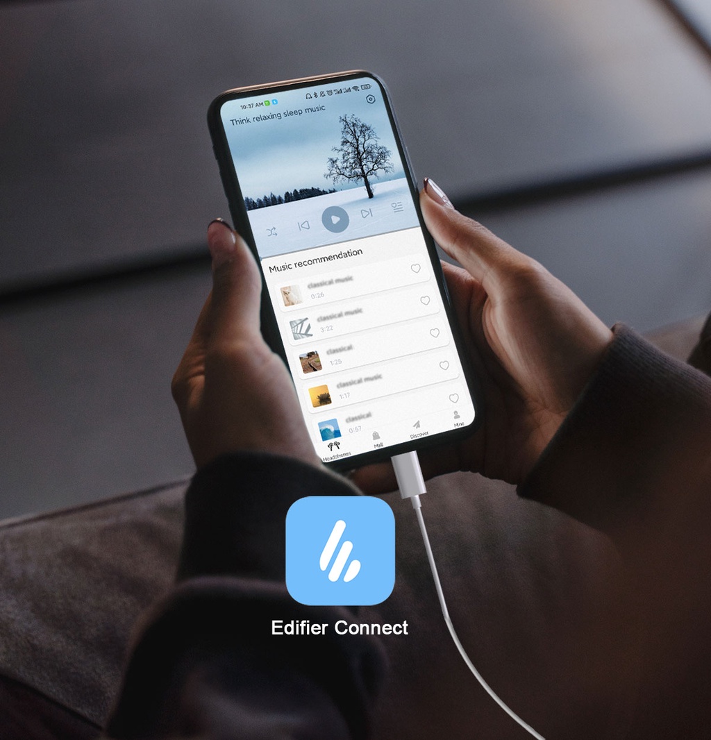 Edifier P180 USB-C Hi-Res USB-C Wired Earphones With Connect ...