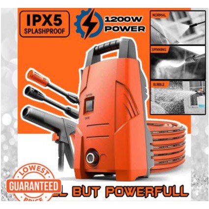 🔥[MALAYSIA READY STOCK]🔥 PORTABLE 1200W HIGH PRESSURE WATER JET CLEANER ...