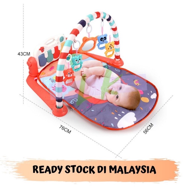 Baby Toys Colourful Playmat Musical Play Gym Playgym Play Mat Playmat ...