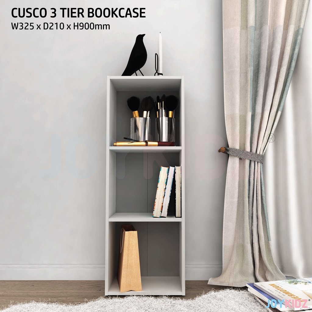 3 Tier Storage Color Box Bookcase Cabinet/ Multipurpose Cabinet/ Rak ...