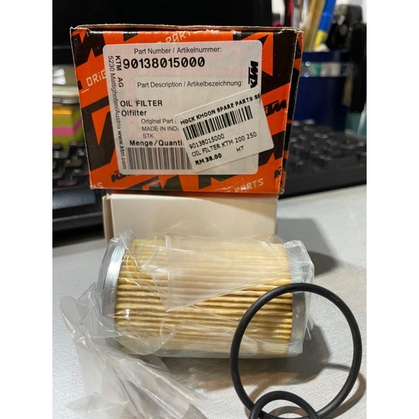 KTM OIL FILTER 200/250/390-ORIGINAL | Shopee Malaysia