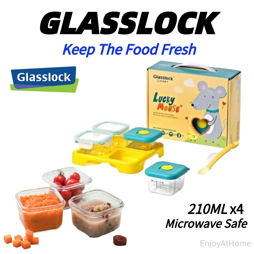 GLASSLOCK BABY FOOD CONTAINER-- baby glasslock food strorage special ...