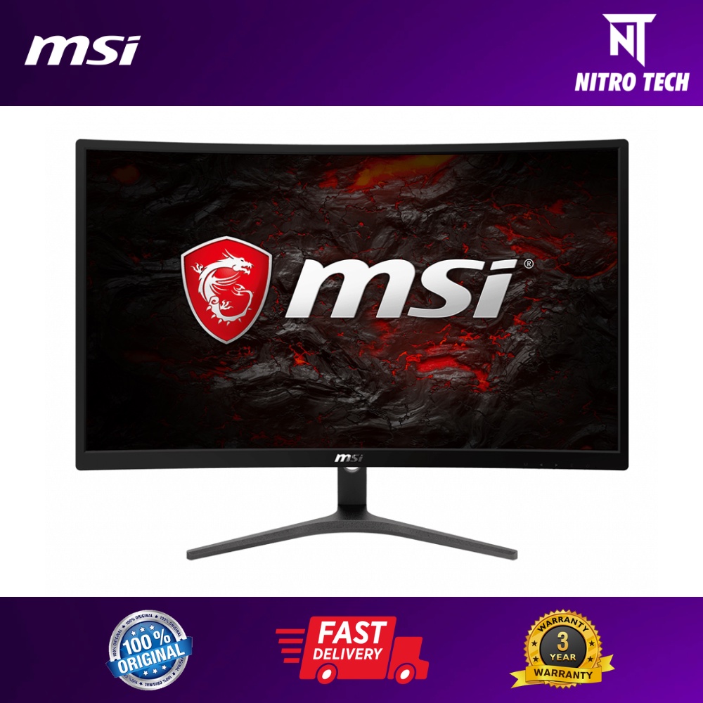 MSI Optix G241VC Gaming Monitor (24" / FHD / 75Hz / 1MS) | Shopee Malaysia