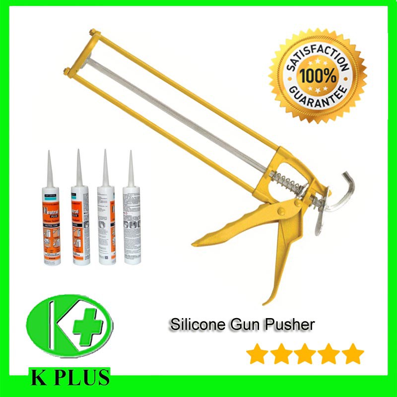 Silicone caulking Gun silicone Pressing Inject silicone Sealant Pusher ...
