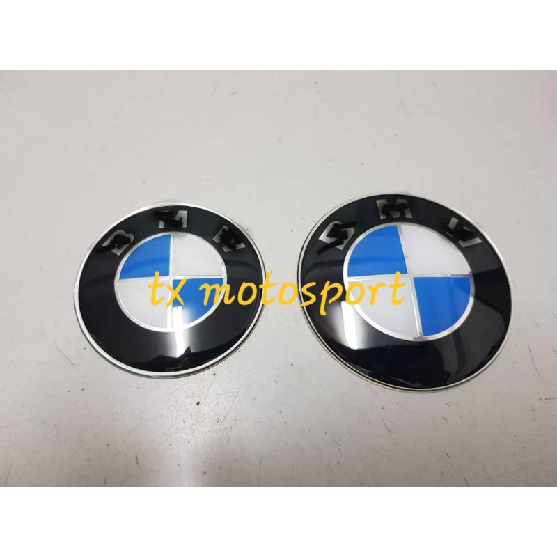 bmw front rear logo emblem e39 e60 e90 e46 f10 | Shopee Malaysia