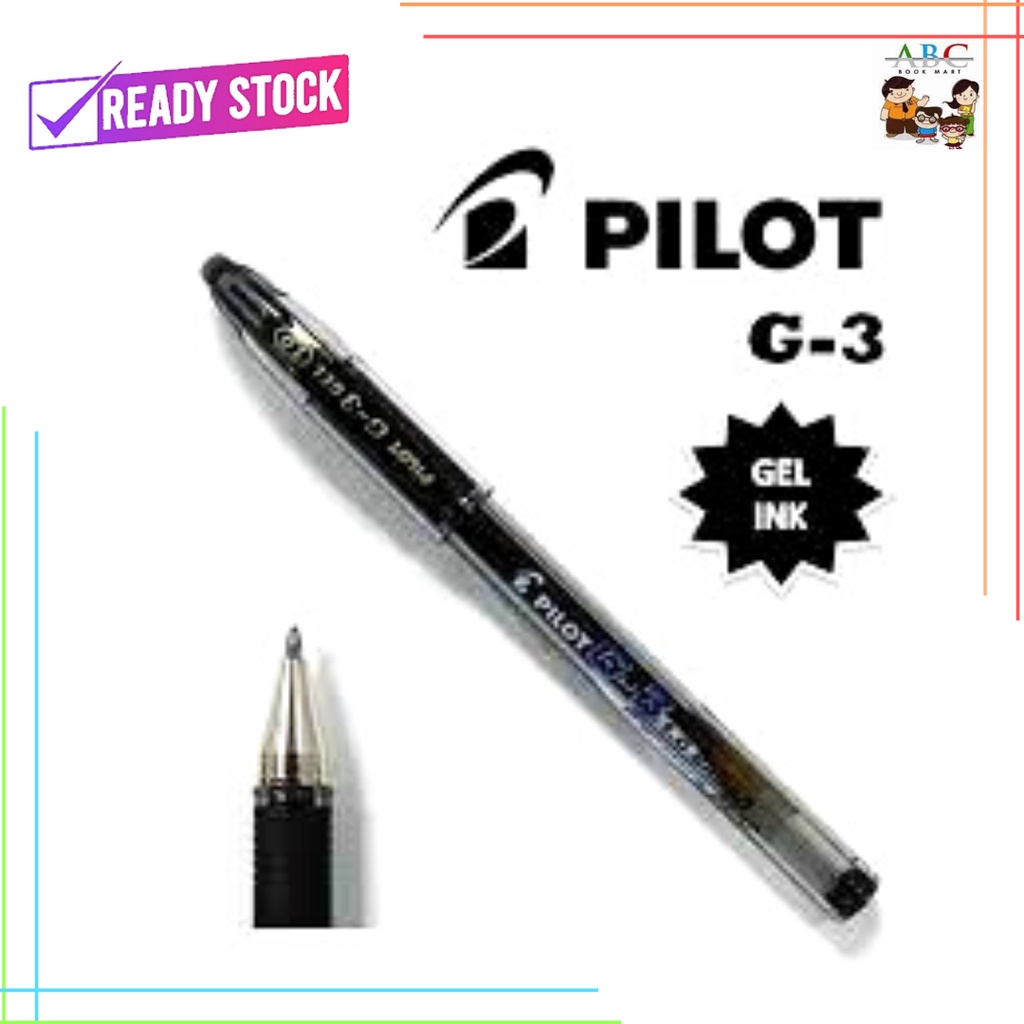 ( READY STOCK ) PILOT G-3 SIGNATURE GEL RETRACTABLE PEN 0.5MM / 0.7MM ...