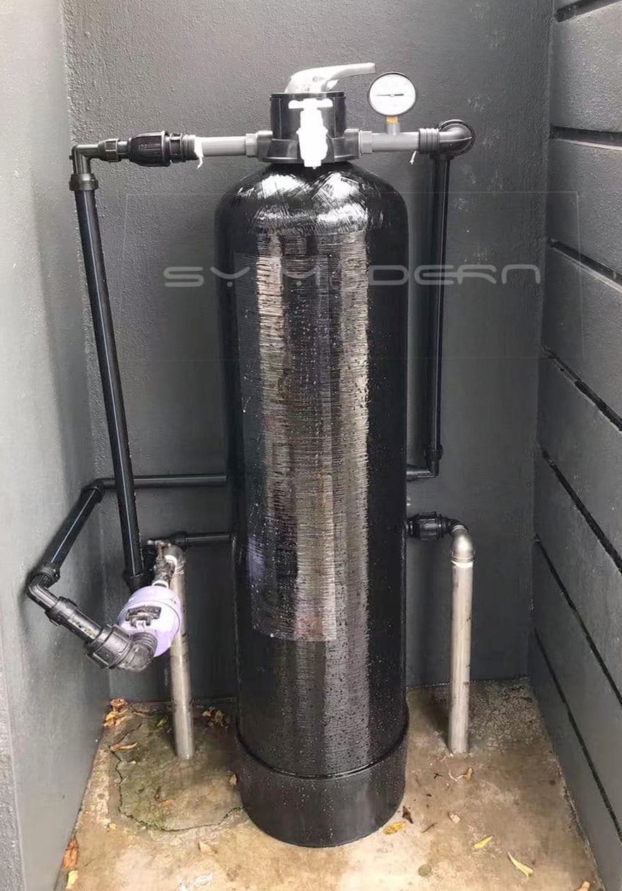 SY Modern 1042 50" Fully Stainess Steel Outdoor Water Filtration System ...