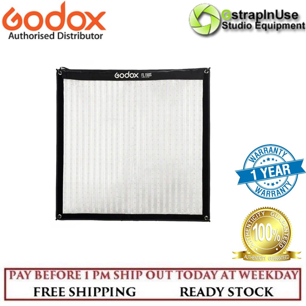 Godox FL150S Flexible LED Video Light 3300-5600K Bi-Color Foldable ...