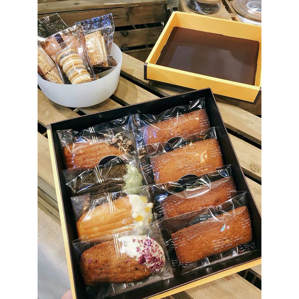 Bakery Gift Box | Mini Cake Box | Madeline Cake Box | Cookies Roll ...