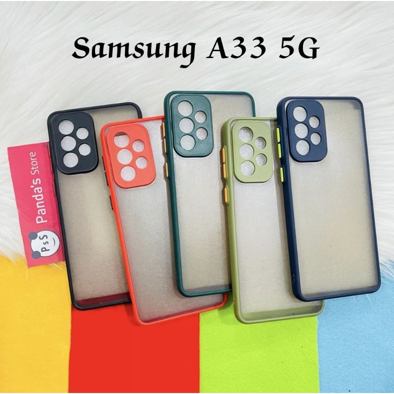 Original Samsung A33 5G My choice Case + Camera Ring / Camera Protector ...