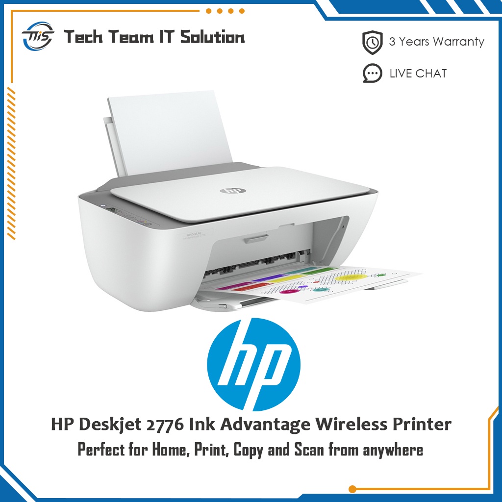 HP DeskJet Ink Advantage 2776 All-in-One Printer | Shopee Malaysia