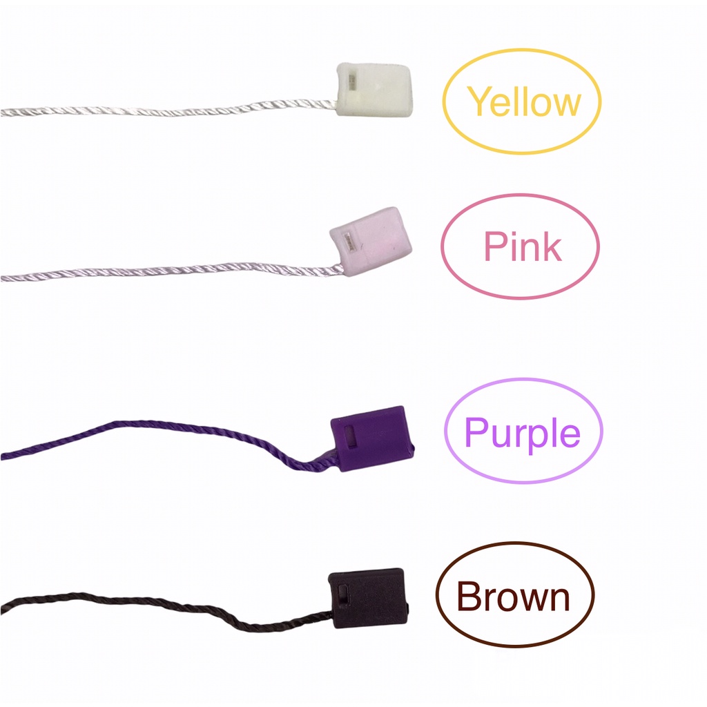 [100pcs] Hang Tag Price Tag Fasteners Nylon String Garment Strings For ...
