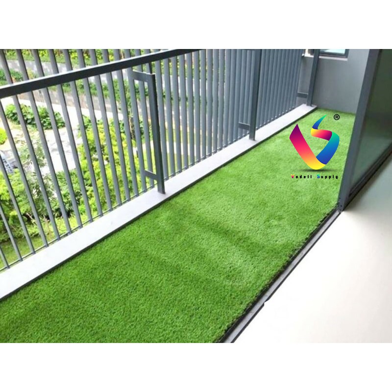 Carpet ☬【Custom Cut】VODELL NATURAL GREEN ARTIFICIAL GRASS FAKE ...
