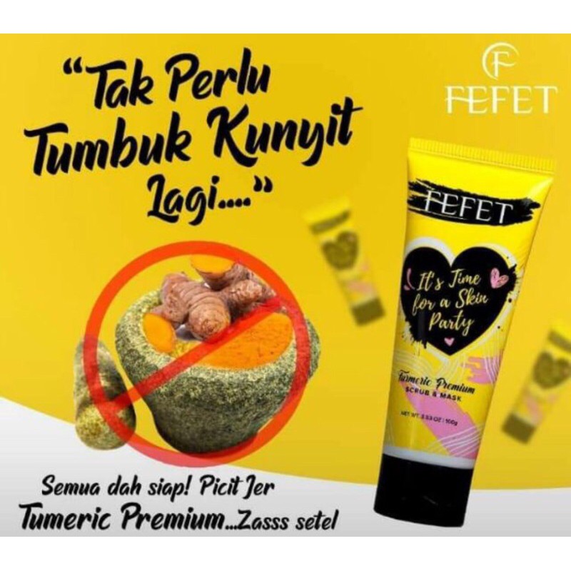 💯% Original Fefet Turmeric Premium Kunyit + Free Gift | Shopee Malaysia