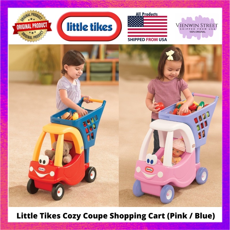 Little Tikes Cozy Coupe Shopping Cart | Trolley Radio Flyer Fisher ...