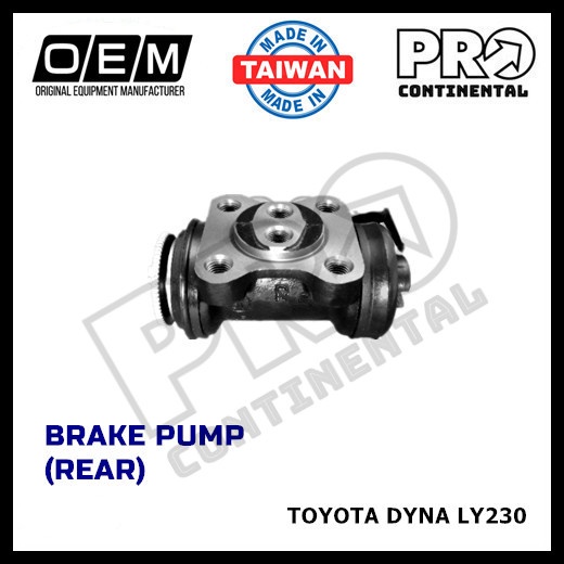 TOYOTA DYNA LY230 REAR BRAKE WHEEL CYLINDER PUMP [47550-36210] | Shopee ...