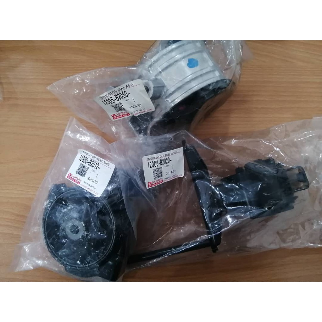 Original Perodua Viva Engine Mounting Kit Set (Auto/Manual) | Shopee ...