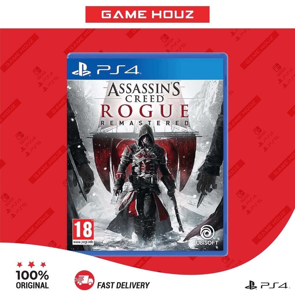 (PS4) Assassin's Creed Rogue Remastered - NEW/USED | Shopee Malaysia