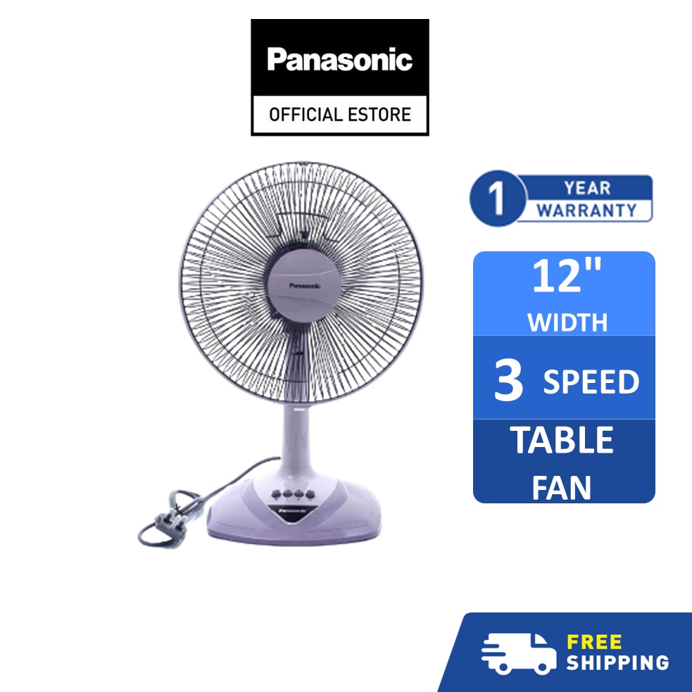 Panasonic Table Fan 3-Speed On/Off (12") F-MN304 Kipas Meja | Shopee Malaysia