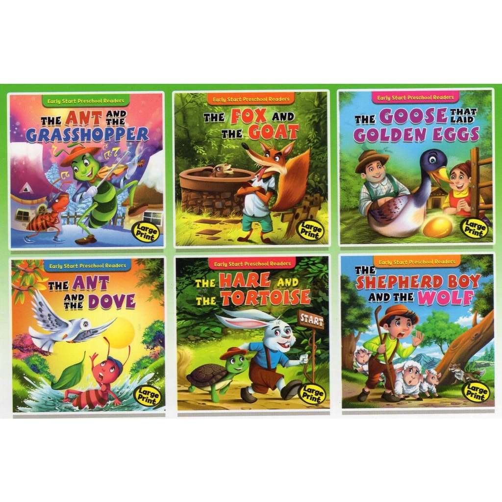 STORY BOOK EARLY START PRESCHOOL READERS | Shopee Malaysia