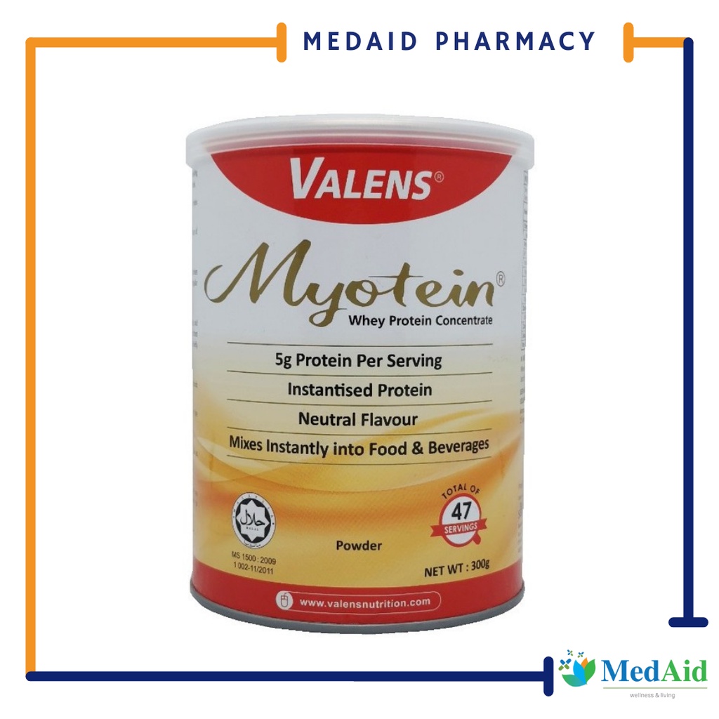 Valens Myotein Whey Protein Concentrate 300g | Shopee Malaysia