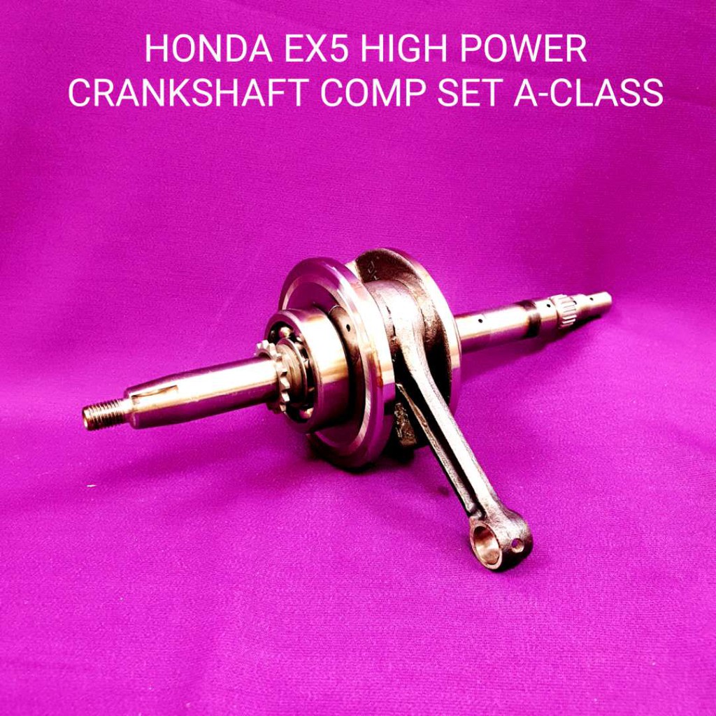 EX5 HIGH POWER ( 2PCS BEARING )HONDA CRANKSHAFT ASSY COMPLETE COMP SET ...