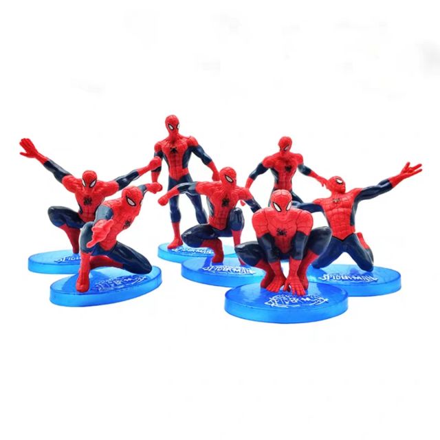 🇲🇾🔥7pcs/set Spiderman Cake Decoration Cake Topper | Shopee Malaysia