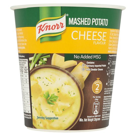 Knorr Mashed Potato Cheese Flavour 26g | Shopee Malaysia