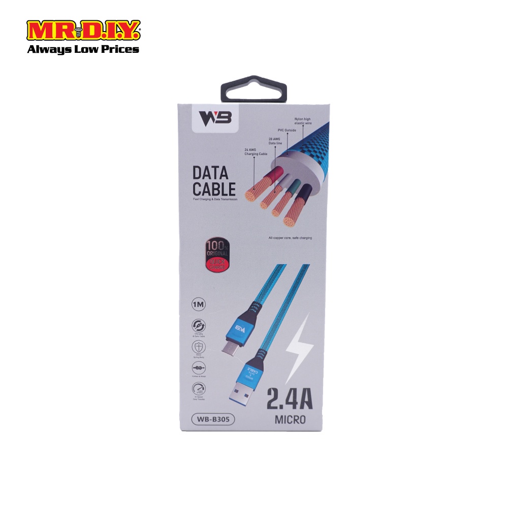 Usb Cable -V8 Wb-B305 | Shopee Malaysia