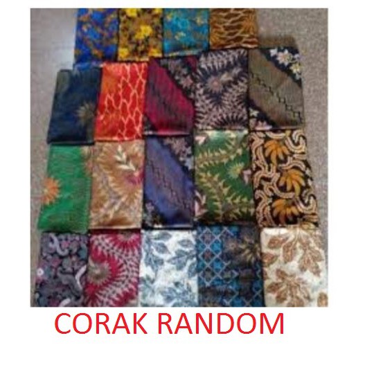 RANDOM KAIN BATIK SARUNG ALA TIGA SETANGKAI /ALA CORAK BATIK JAWA ...