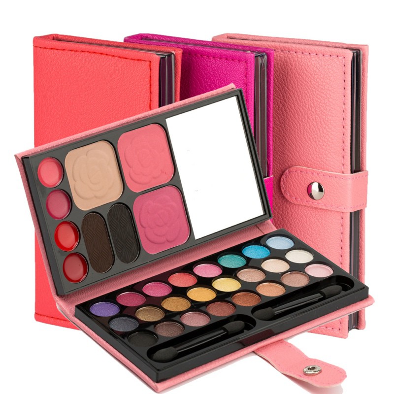 Hot LAMEILA Eyeshadow Matte Shimmer Palette with brush Makeup Kit Long ...