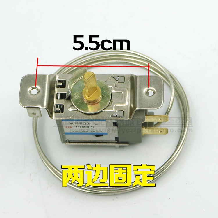 Freezer thermostat temperature control switch WPF22-L two-legged mechanical thermostat freezer ...