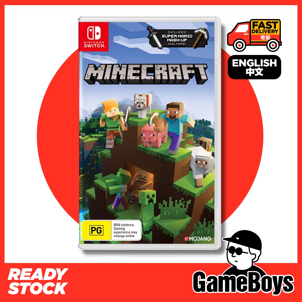 Nintendo Switch Minecraft [AU/Chi/Eng] | Shopee Malaysia