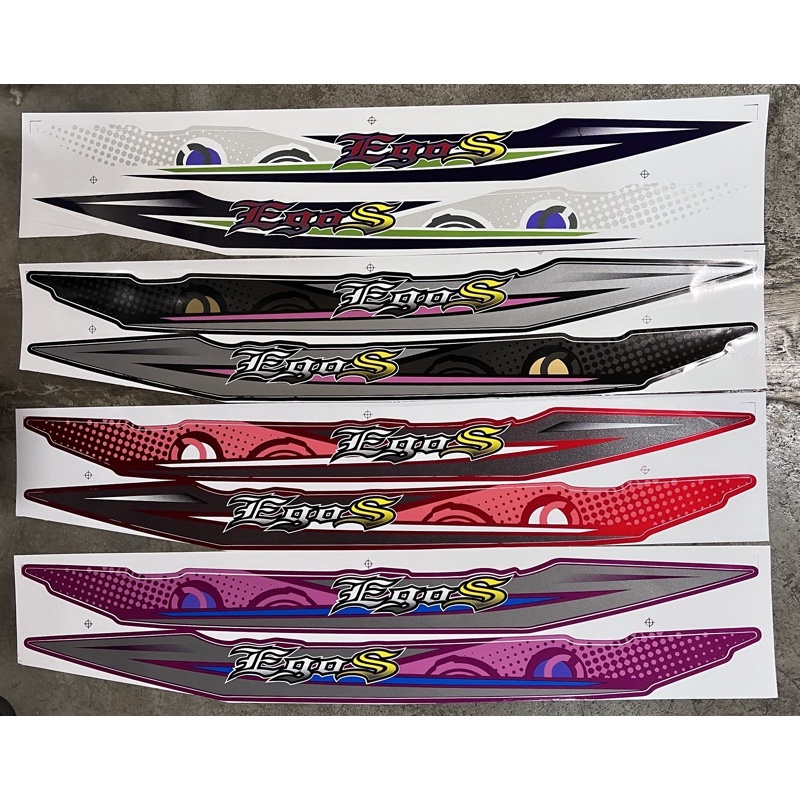 YAMAHA EGO S EGO EGOS STRIPE (8) EGOS EGO STICKER BODY | Shopee Malaysia
