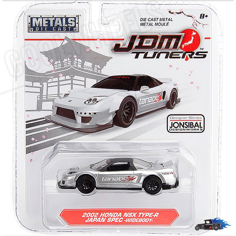 JADA JDM TUNERS 2002 HONDA NSX TYPE-R JAPAN SPEC (WIDEBODY) - SILVER ...