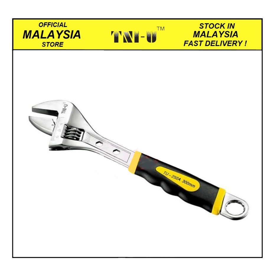mini adjustable wrench spanner TU-250A (8"&10") | Shopee Malaysia