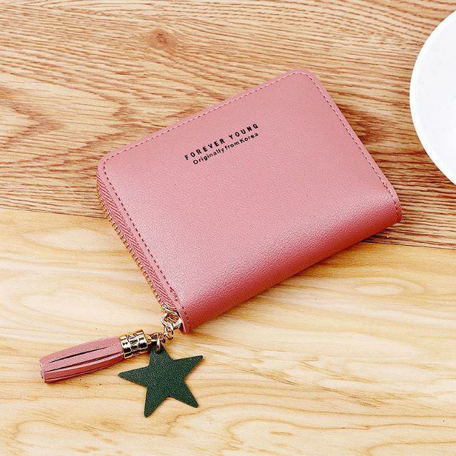 Slim Zipper Wallet Ladies Women Light Weight Purse Card Money Coin Bag ...
