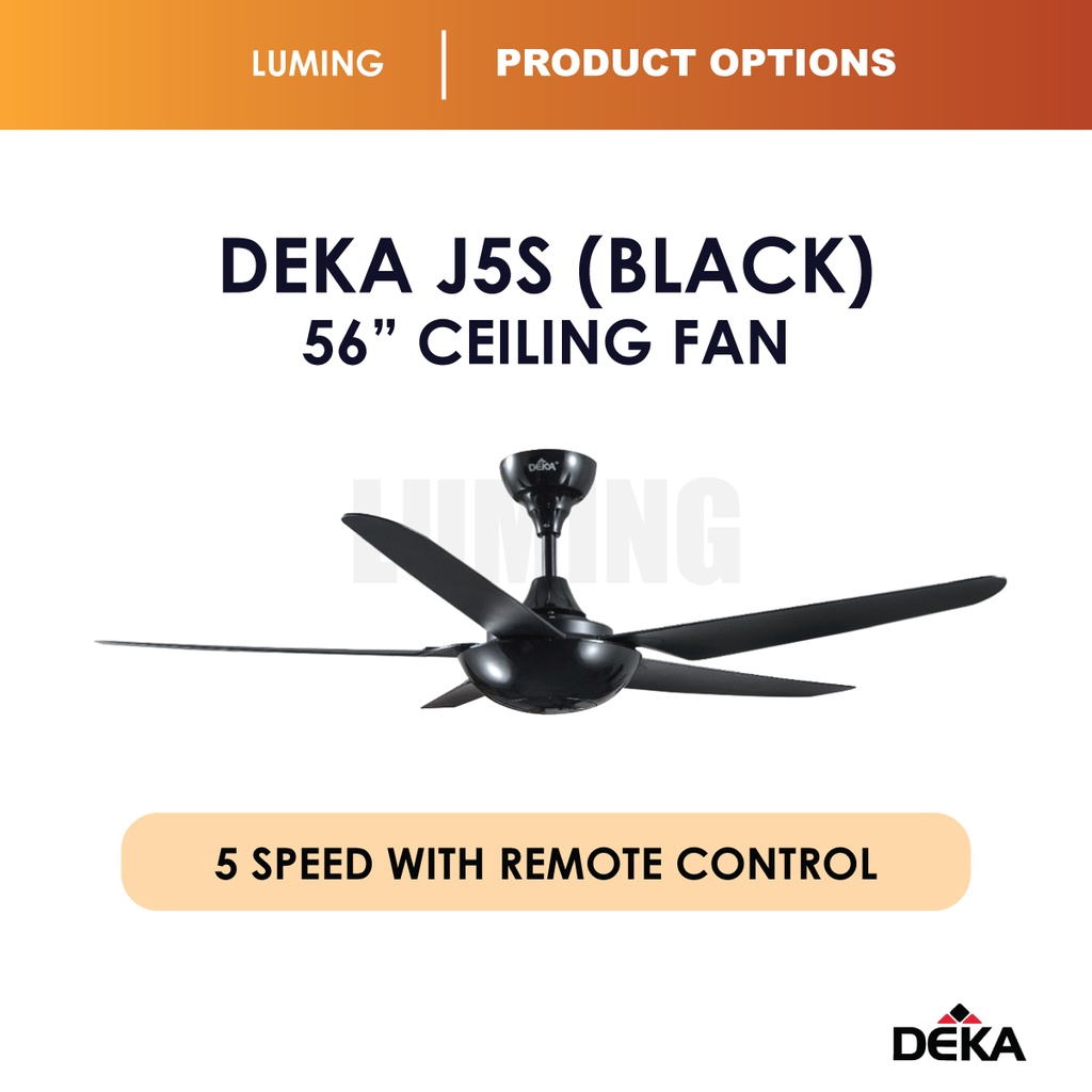 LMG_ SIRIM DEKA Fan XR5 P5S F5P F5X Ceiling 56" AC Motor Remote Control ...
