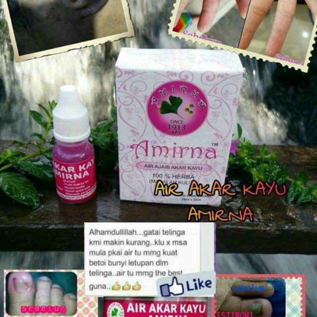 Air Akar Kayu Amirna (Tulen) | Shopee Malaysia