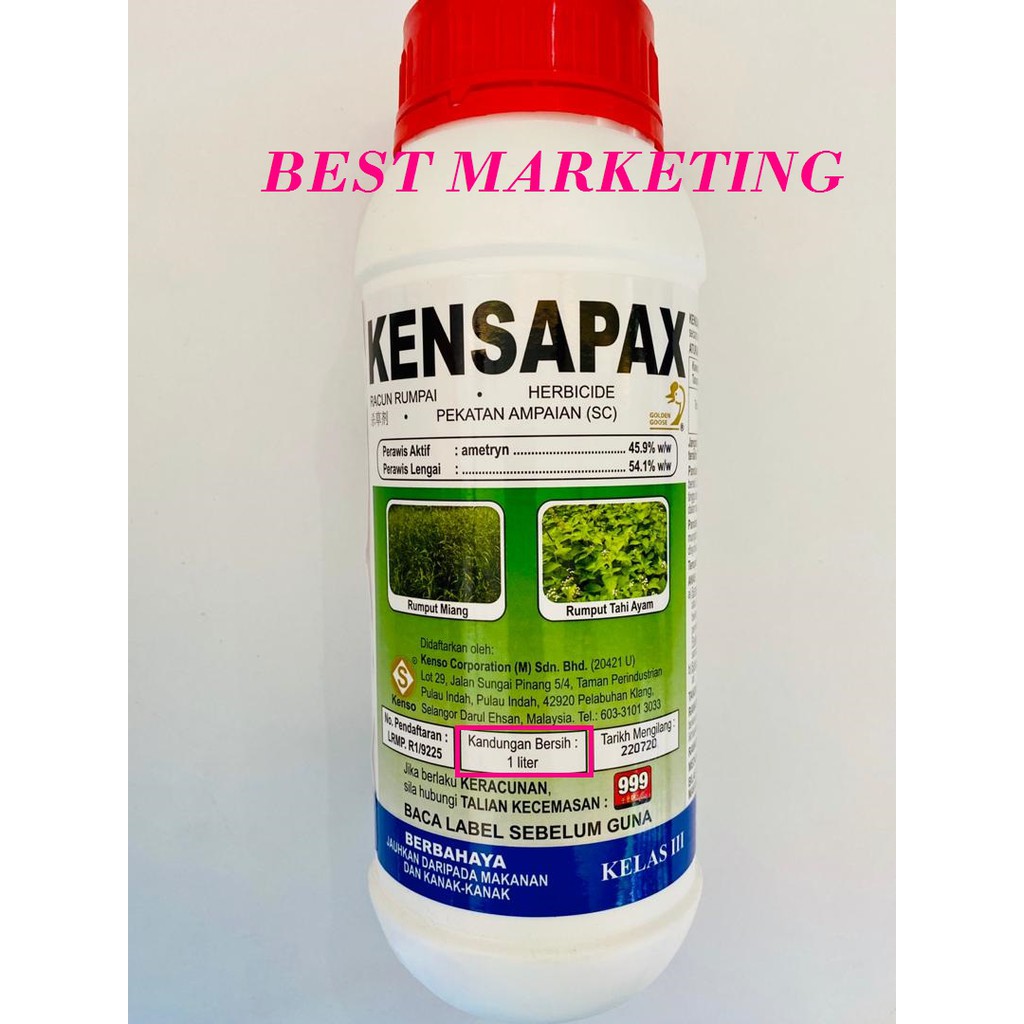 1LIT KENSAPAX KENSO / VIPAX 550/ Rumput sambau / campuran susu | Shopee ...