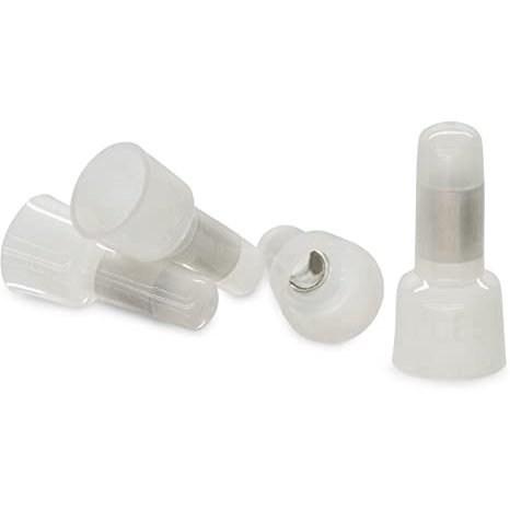 Nylon Closed End Cap Insulated Connectors Wire Crimp Terminal SD-1.25 ...