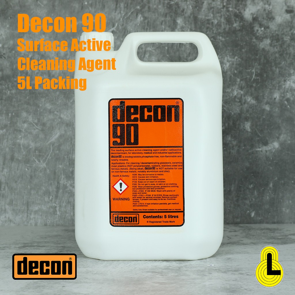 DECON 90 Surface Active Cleaning Agent 5L | Shopee Malaysia