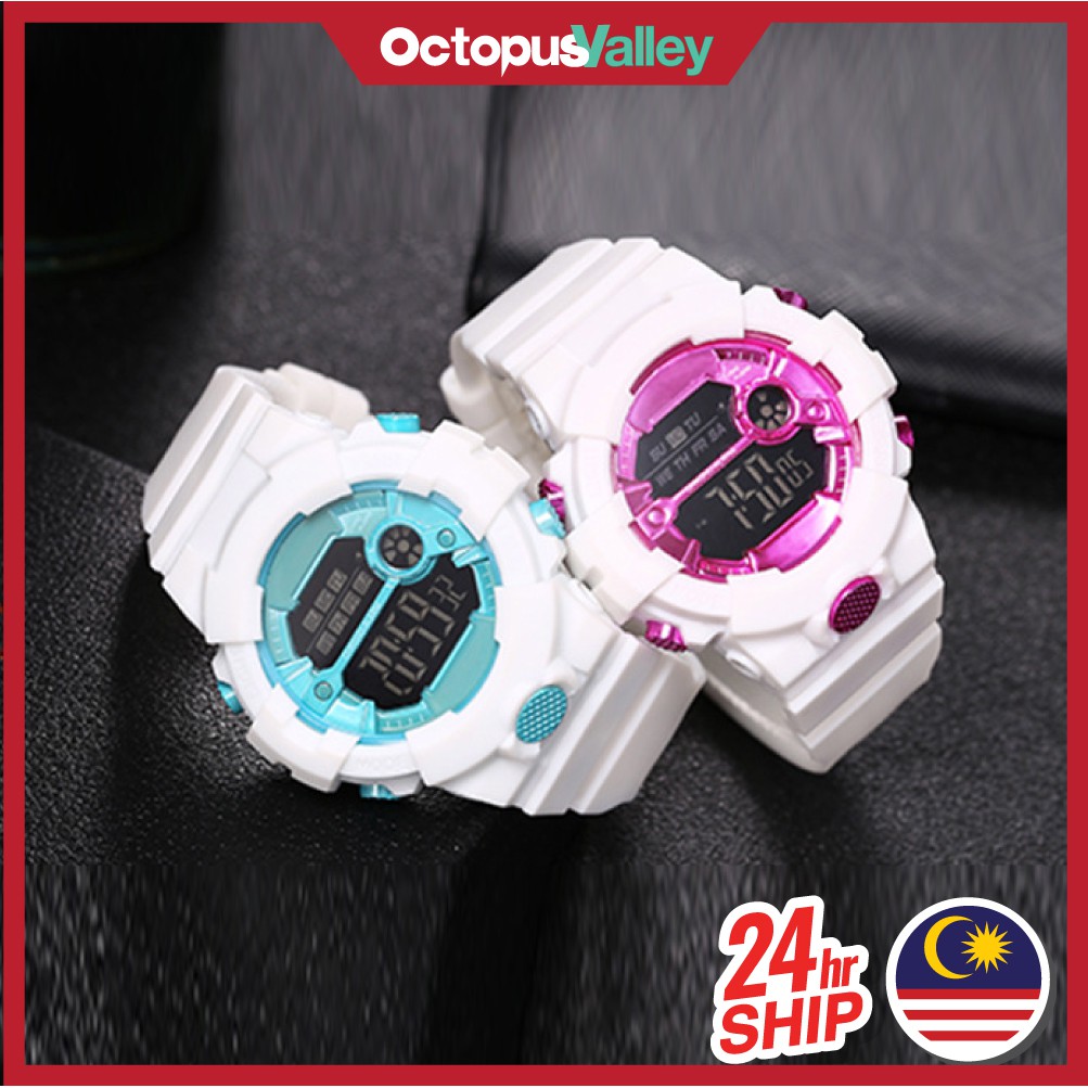 【Msia Stock】Digital LED Sports Watch HONHX BABY AOSUN Men Women Watch ...