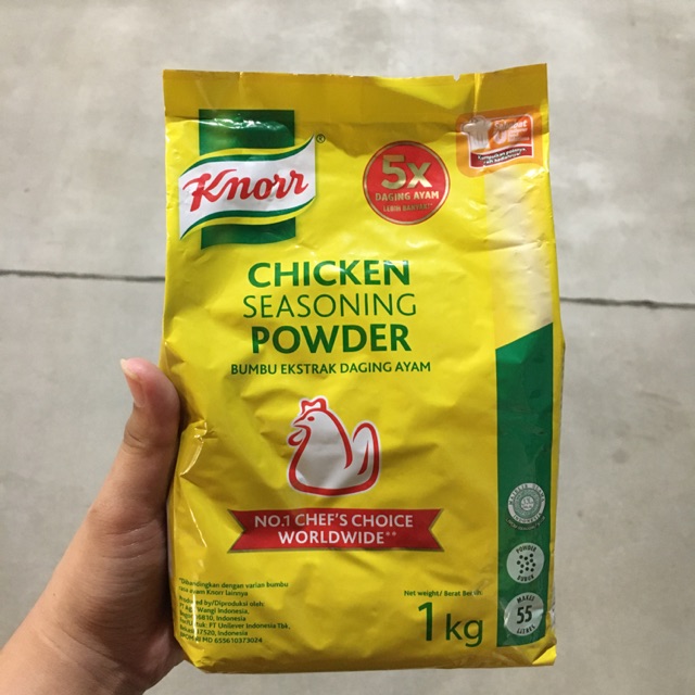 Knorr Chicken Powder 1kg Instant Seasoning Chicken Broth 1kg | Shopee ...