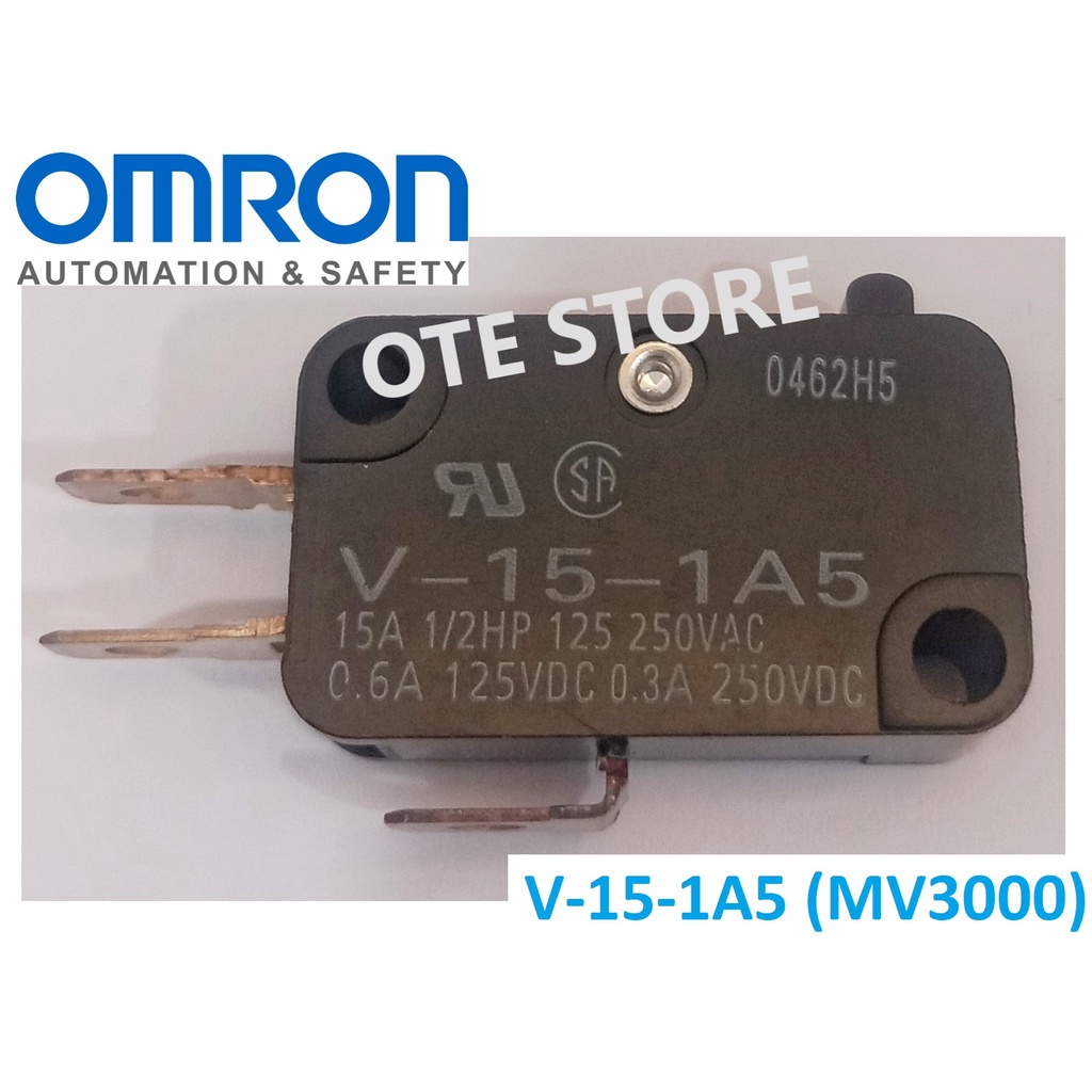 OMRON V-15-1A5 MICRO LIMIT SWITCH (MADE IN INDONESIA) (MV3000) | Shopee Malaysia