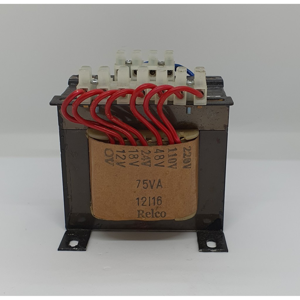 Relco Step Down Transformer 1Phase 75va Multi Voltage | Shopee Malaysia