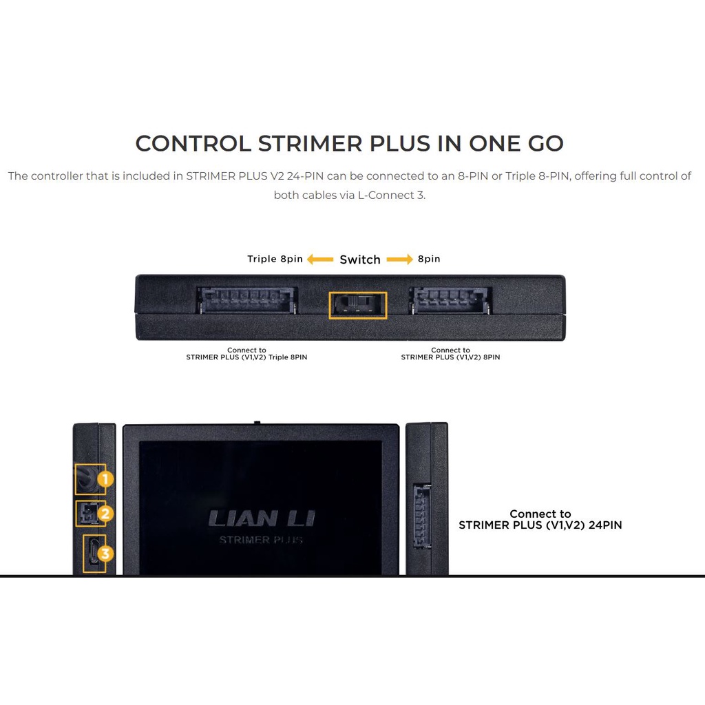 Lian Li STRIMER L-Connect 3 Controller | Shopee Malaysia