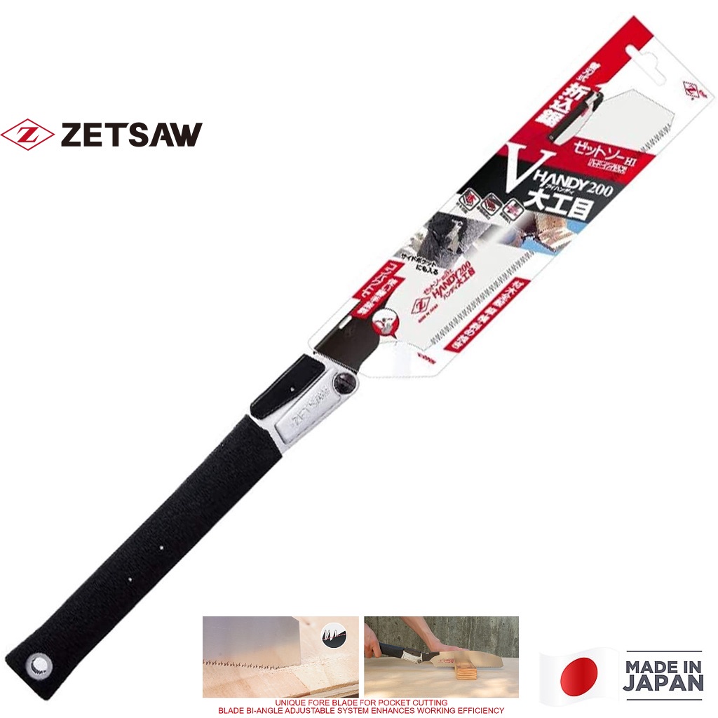 OKADA ZETSAW FOLDABLE KATABA HANDY 200 CARPENTRY SAW 18411 Woodworking ...