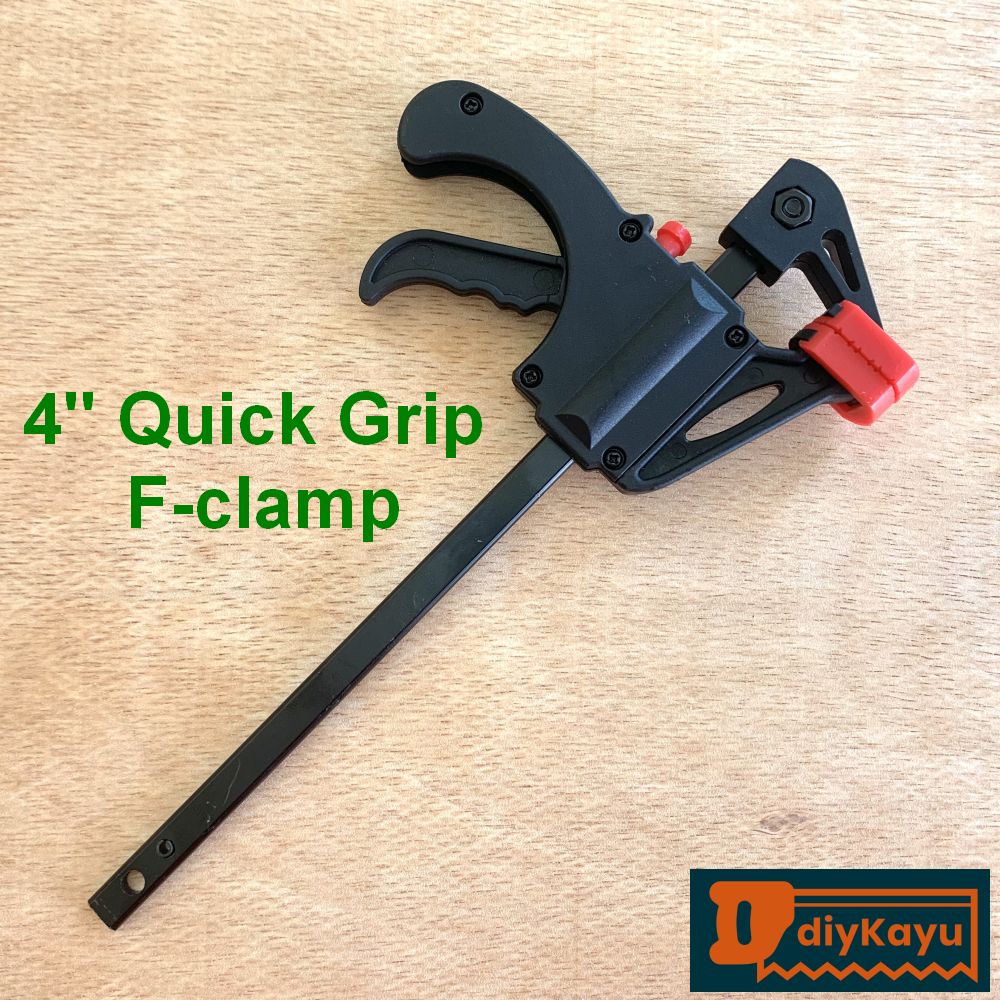 4" 100mm Quick Grip Release Mini F-clamp Spreader Bar Speed Clamp ...